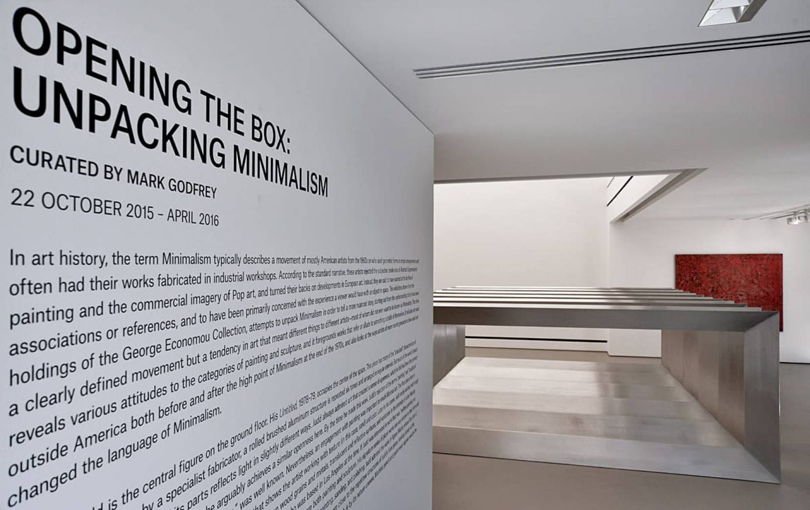The George Economou Collection | Opening the Box: Unpacking Minimalism